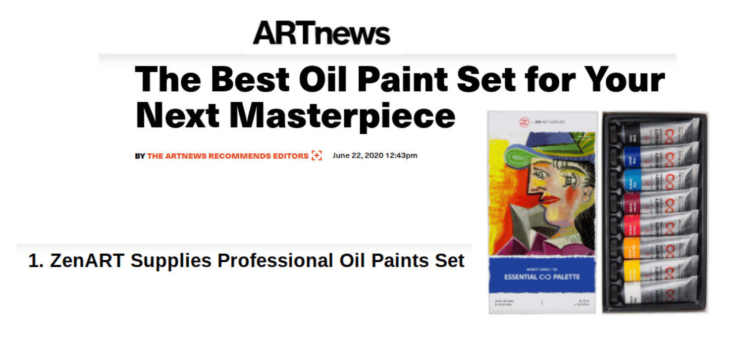 Infinity Series Oil Paints on ARTnews Magazine's Best Oil Paint Sets ...